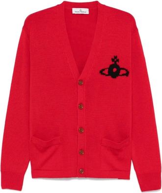 Vivienne Westwood Herren, Strickwaren, Rot, XLGröße