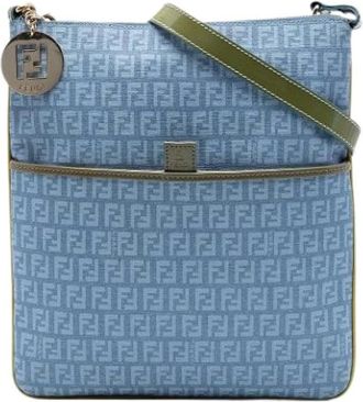 Fendi Pre-owned Sac bandouli&egrave;re vintage - Femme - Pre-owned - Bleu - Taille: ONE Size
