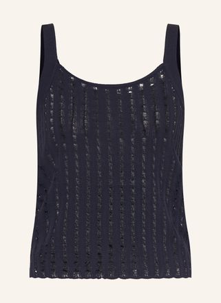 HUGO BOSS Stricktop Fotaras blau