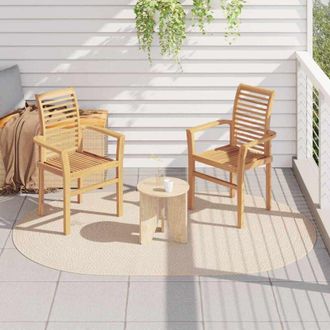 vidaXL Teppich Creme pp Vidaxl