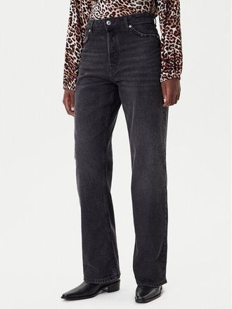 HUGO BOSS Jeans 50546496 Schwarz Wide Leg