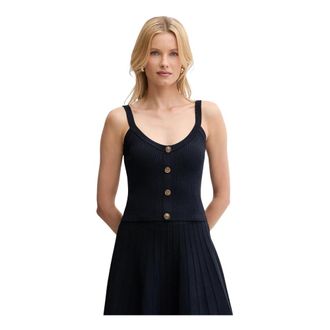 Guess Emmie Top - - Tops - Damen - Blau - XL