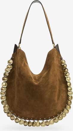 Isabel Marant Sac Oskan Hobo Soft M&eacute;dailles - Femme - Bronze - - Isabel Marant