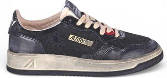 Autry Femme, Chaussures, Noir, Taille: 41 EU Super Vintage Low Baskets