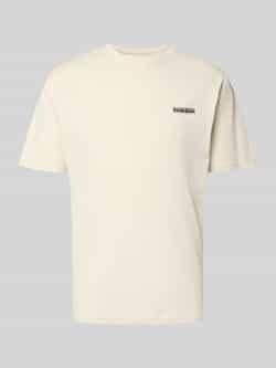 Napapijri T-Shirt mit Logo und Rundhalsausschnitt