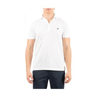 Brooksfield Homme, Tops, Blanc, Taille: 2XL Polo &Eacute;l&eacute;gant