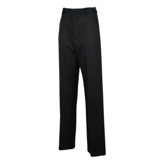 Maison Margiela Femme, Pantalons, Noir, Taille: 38 FR Wide Pantalons
