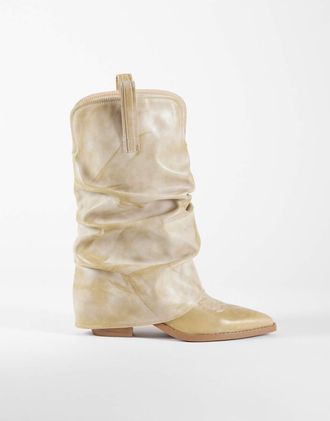 Simmi London Simmi London - Ituama - Bottines avec rabat - Taupe-Neutre