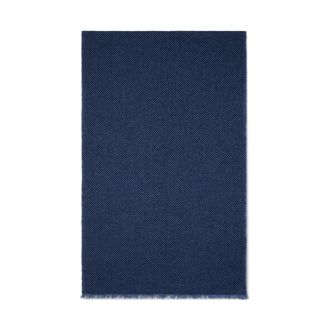 Brunello Cucinelli Kaschmir Schal mit Textur - - Accessories - Damen - Blau - ONE SIZE