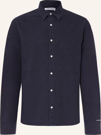 Sams&oslash;e & Sams&oslash;e Sams&oslash;e Sams&oslash;e Hemd Saryan Comfort Fit blau