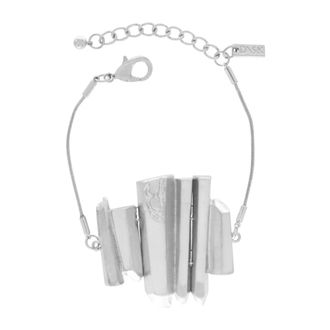 Dansk Copenhagen Cube Statement Armband - - Accessories - Damen - Grau - ONE SIZE