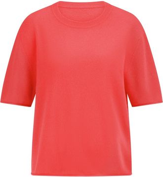 Peter Hahn Rundhals-Pullover Peter Hahn rot