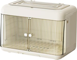 Generic Babyflaschenaufbewahrung - Gro&szlig;er Staubdichter Kunststoffbeh&auml;lter | K&uuml;chenarbeitsplatten-Organisationssystem, 43,6 27 30,5 Cm/17,17 10,63 12,01 Zoll |