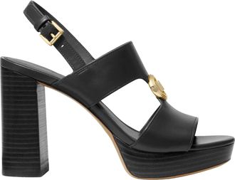 Michael Kors Sandaletten mit Absatz - Erin Platform Sandal - Gr. 37 (EU) - in Schwarz - f&uuml;r Damen