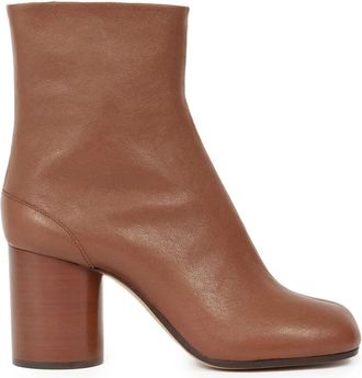 Maison Margiela Stiefel - Boots Leather Brown - Gr. 37,5 (EU) - in Braun - f&uuml;r Damen
