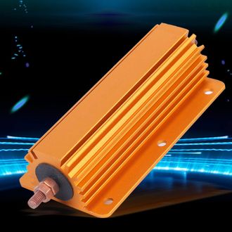 RAGUSO 200 W Widerstand 10 Ohm Leistungswiderstand 17&times;12&times;4 RX24 200 W 8R Hochleistungswiderstand Aluminiumgeh&auml;use Professionelle Industrielle Elektroversorgu