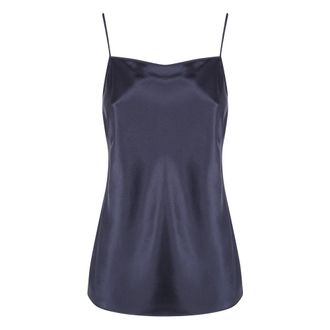 Joseph Cloe Seidensatin-Camisole - - Tops - Damen - Schwarzk - XS