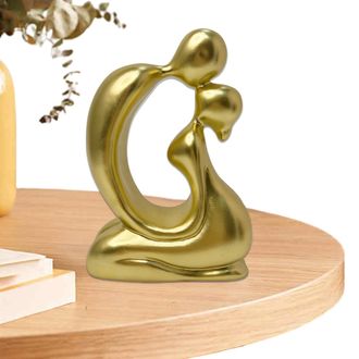 Generic Liebesstatue - Romantische Liebesstatue Zierfigur - Handgefertigte Romantische Deko F&uuml;r Wohnzimmer Schlafzimmer Tischdekoration Hochzeit