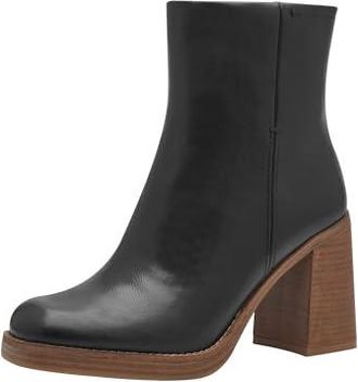 Marco Tozzi 2-25347-43 Bottines tendance pour femme Fermeture Éclair + Slip Noir Taille 36 EU, Noir/comb, 36 EU