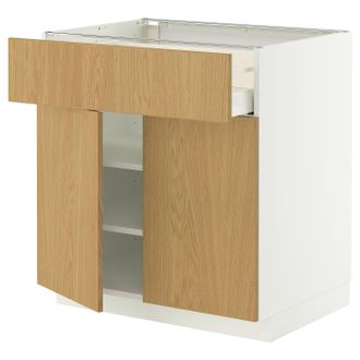 IKEA METOD / MAXIMERA Unterschr m Schub/2 T&uuml;ren