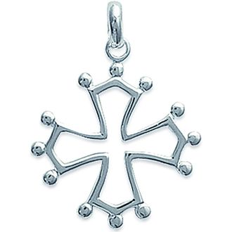 Brillaxis Pendentif croix catalane