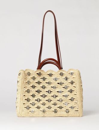 Paco Rabanne Sac Cabas RABANNE Femme couleur Naturel