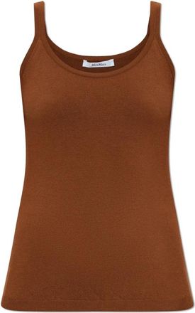 Max Mara Salvo Woll-Top - - Tops - Damen - Braun - S