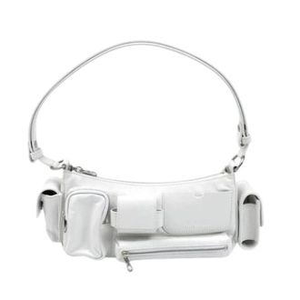 Balenciaga Sac bandouli&egrave;re en cuir Pre-owned - Femme - Pre-owned - Blanc - Taille: ONE Size