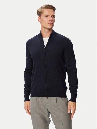 HUGO BOSS Strickjacke H-Balonso 50566344 Blau Regular Fit