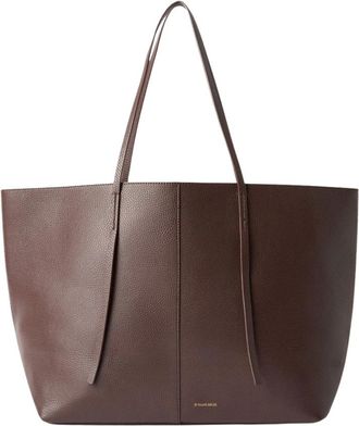 By Malene Birger Femme, Sacs, Brun, Taille: ONE Size Abilla Leather Tote