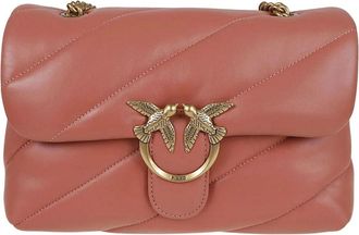 Pinko Handtasche Pinko Sacs main Love Puff Classic Cl Sheep Nap Marron