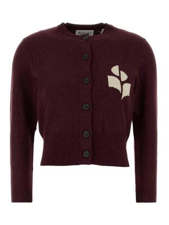 Isabel Marant Cardigan - Rouge Brun