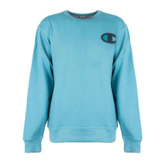 Champion Homme, Sweatshirts et sweats à capuche, Bleu, Taille: S Pull Classique pour Homme