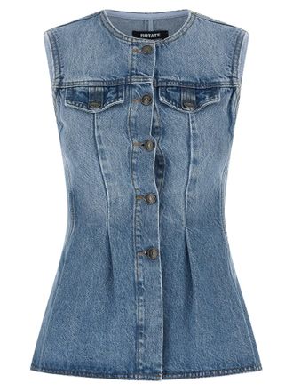 Rotate Birger Christensen - Haut Flared Denim