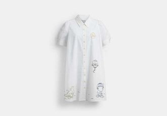 Coach Brain Dead Besticktes Hemdkleid