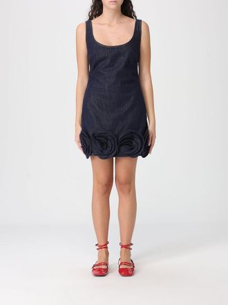 Self Portrait Kleid SELF-PORTRAIT Damen Farbe Blau