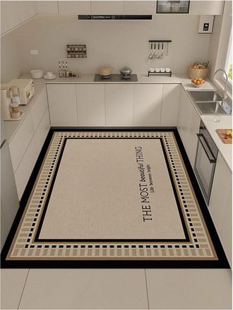 Generic Nonrutsche Memory Foam K&uuml;chenmatten F&uuml;r Boden, wasserdichte K&uuml;chenteppiche Waschbare K&uuml;chen Teppiche Anti-fett-k&uuml;chenmatten K&ouml;nnen Sie Selbst Schneide