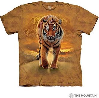 The Mountain T-Shirt Rising Sun Tiger X-Large