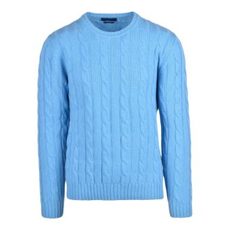 Daniele Fiesoli Herren, Strickwaren, Blau, LGr&ouml;&szlig;e