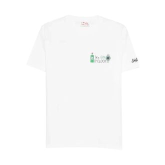 MC2 Saint Barth Homme, Tops, Blanc, Taille: XL T-Shirt Portofino