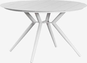 Sklum Valerie runder Gartentisch aus Aluminium - Ø100 cm