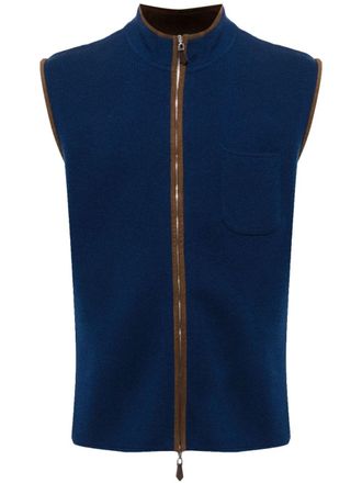 N.Peal gilet Shaftsbury - Bleu