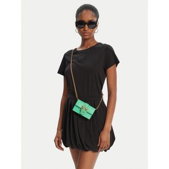 Pinko Handtasche PINKO Love One Micro C. AI 24-25 PCPL 100064 A0F1 Gr&uuml;n