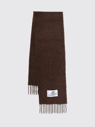 Marni &Eacute;charpe &agrave; franges en m&eacute;lange de laine dalpaga avec patch logo et design color-block