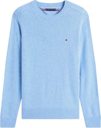 Tommy Hilfiger Pullover mit rundem Ausschnitt - Blau