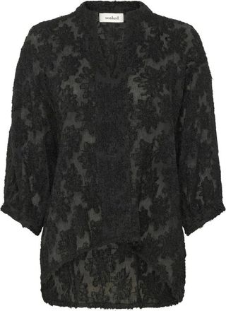 Soaked In Luxury Femme, Blouses et Chemises, Noir, Taille: 40 FR Blouses