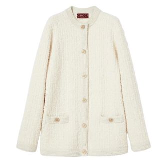 Gucci Damen, Strickwaren, Wei&szlig;, SGr&ouml;&szlig;e