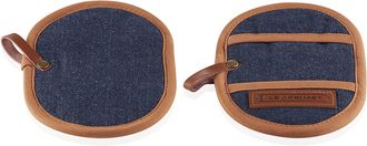 LE CREUSET Le Creuset Topf-Griffschutz, 2er Set, Schmutzabweisend, Dunkles Denim Blau, 45900007760800