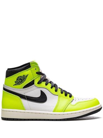 Nike Jordan baskets montantes Air Jordan 1 - Jaune