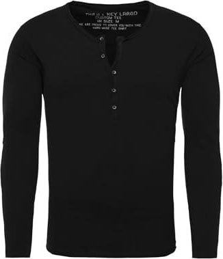 Key Largo MLS Ginger T-Shirt, Noir (1100), XL Homme